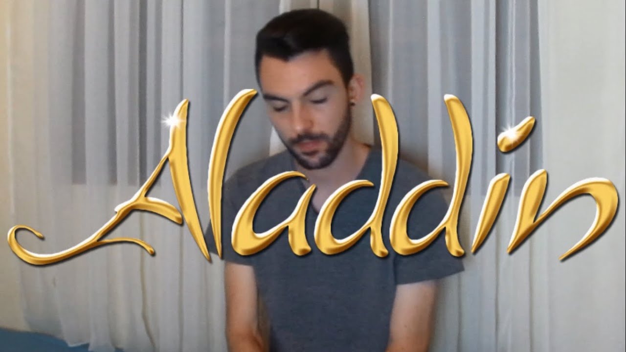 Lucas Gaspar - Um Mundo Ideal (cover Aladdin) - YouTube