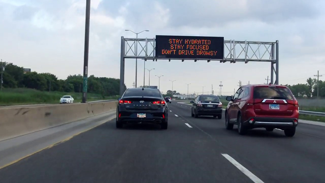 Bishop Ford Freeway (Interstate 94 Exits 66 to 63) westbound - YouTube