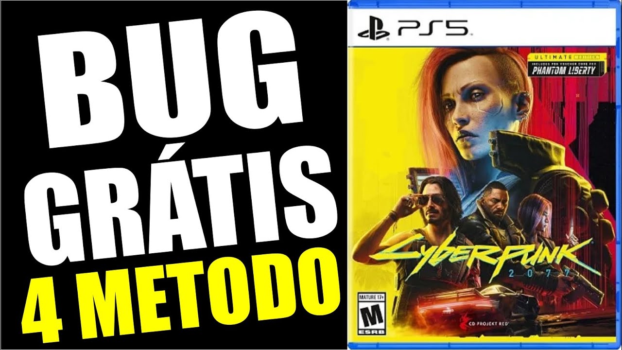 Cyberpunk 2077 NO PS4 E PS5 4 MÉTODO JOGO GRÁTIS PRA SEMPRE BUG - YouTube