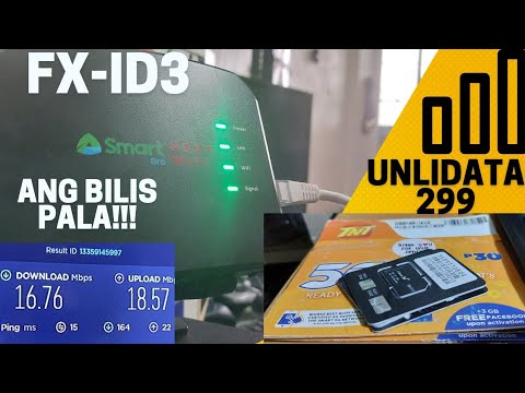 Unli data 299 (TNT) sim on Evoluzn Fx-id3 - YouTube