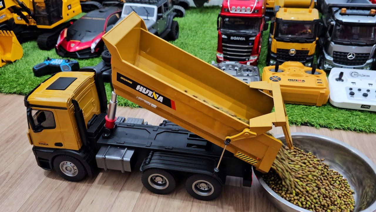 Rc truck 1 jutaan, rc dump truck, rc truk molen, rc truck trailer, rc ...