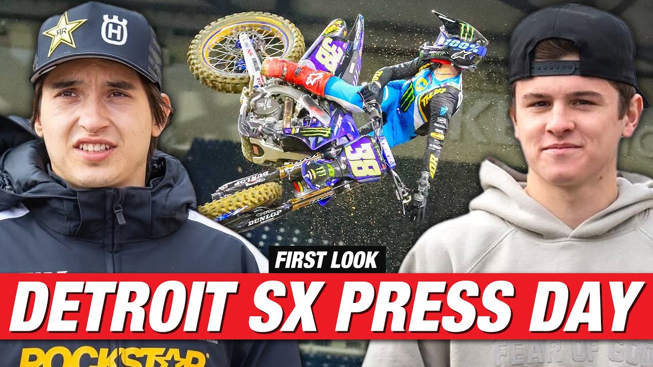 2024 Detroit SX Press Day ft. Deegan, Anstie, Martin, & More | First ...