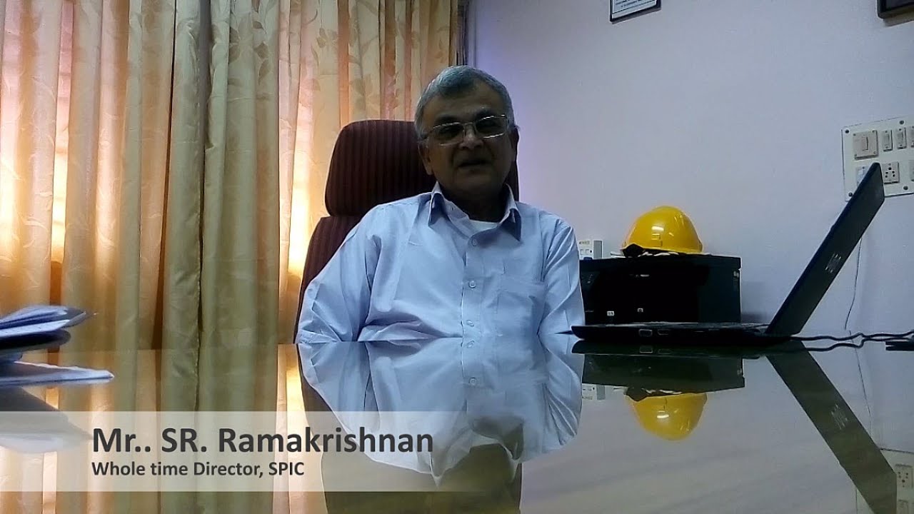 Mr. S.R. Ramakrishnan, SPIC Whole Time director, endorses PSTS ...