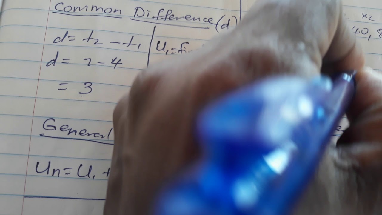Arithmetic Vs Geometric Sequence Youtube 0862