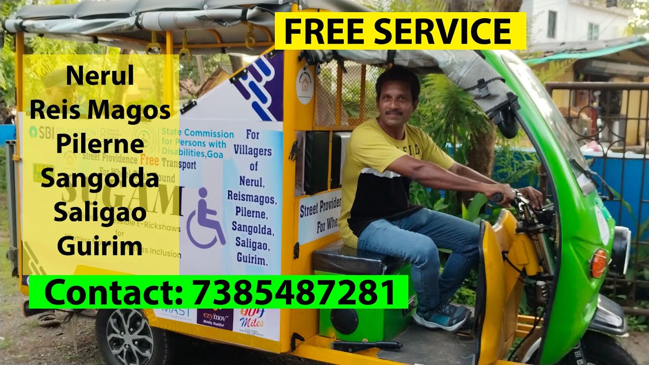 Street Providence launches free E-Rickshaw service for wheelchair bound ...