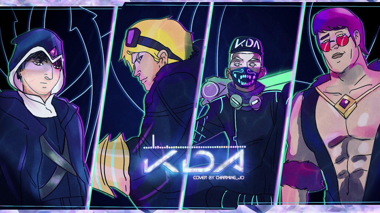 K/DA - POP/STARS male cover by Charming_Jo - YouTube