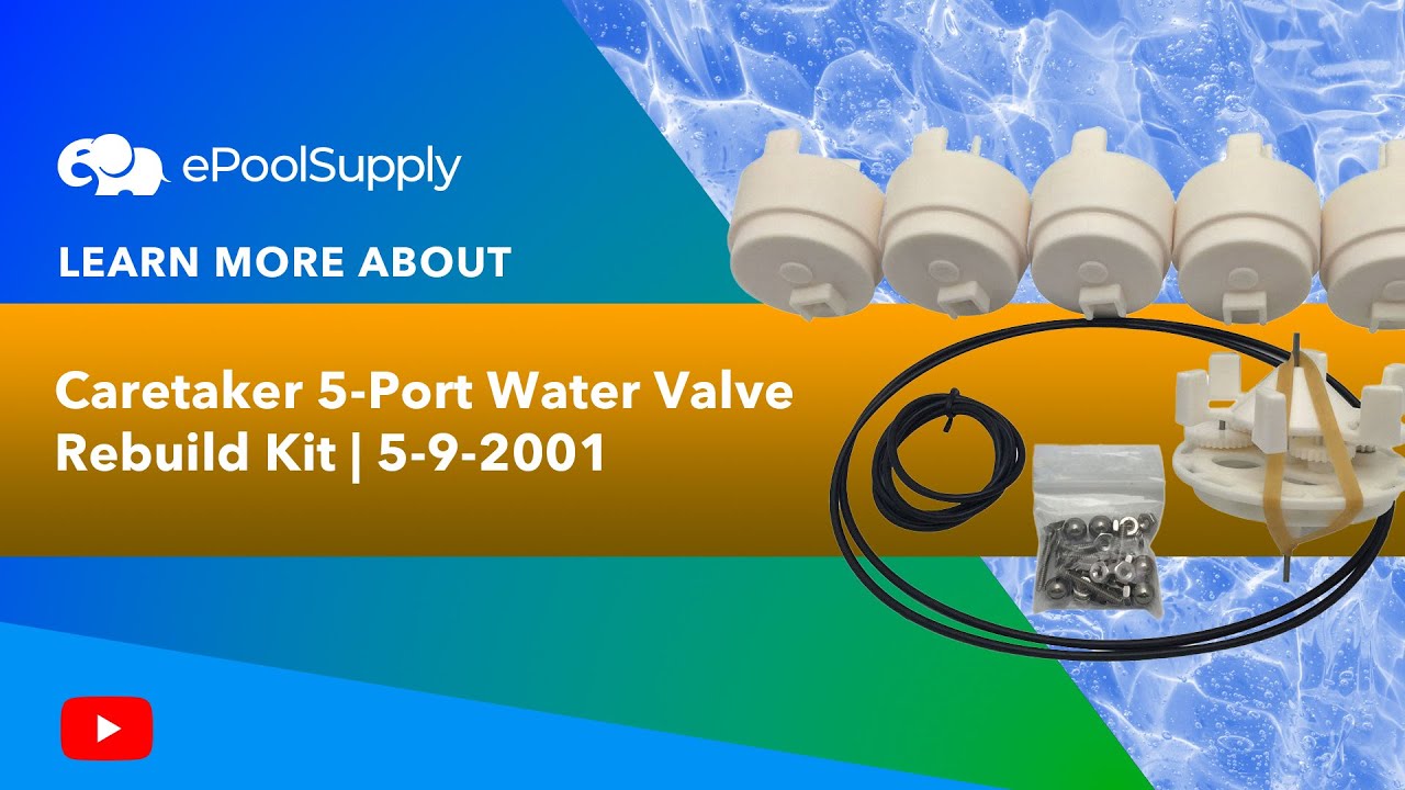 Learn More about the Caretaker 5-Port Water Valve Rebuild Kit | 5-9 ...