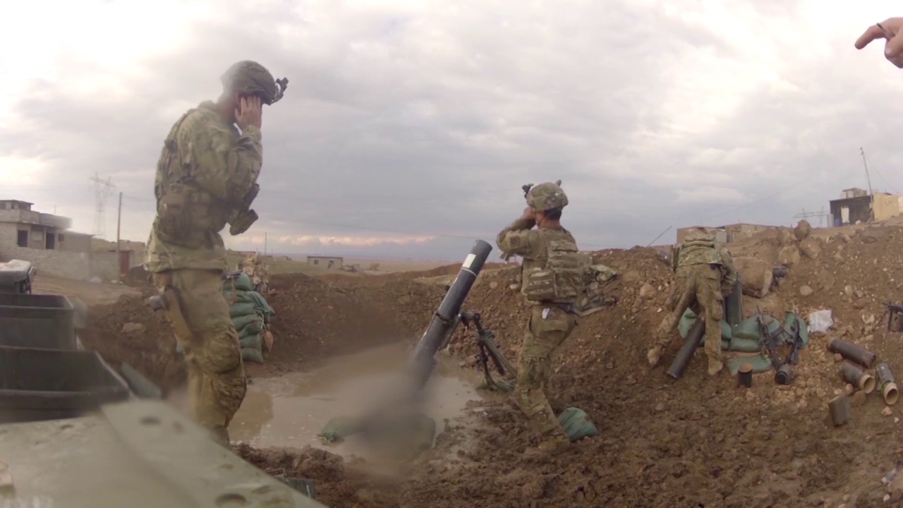 82nd Airborne mortars support Iraqi security forces with mortar fires ...