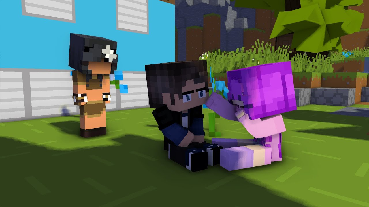 aphmau poor mad with aaron & zoey -minecraft animation funny - YouTube