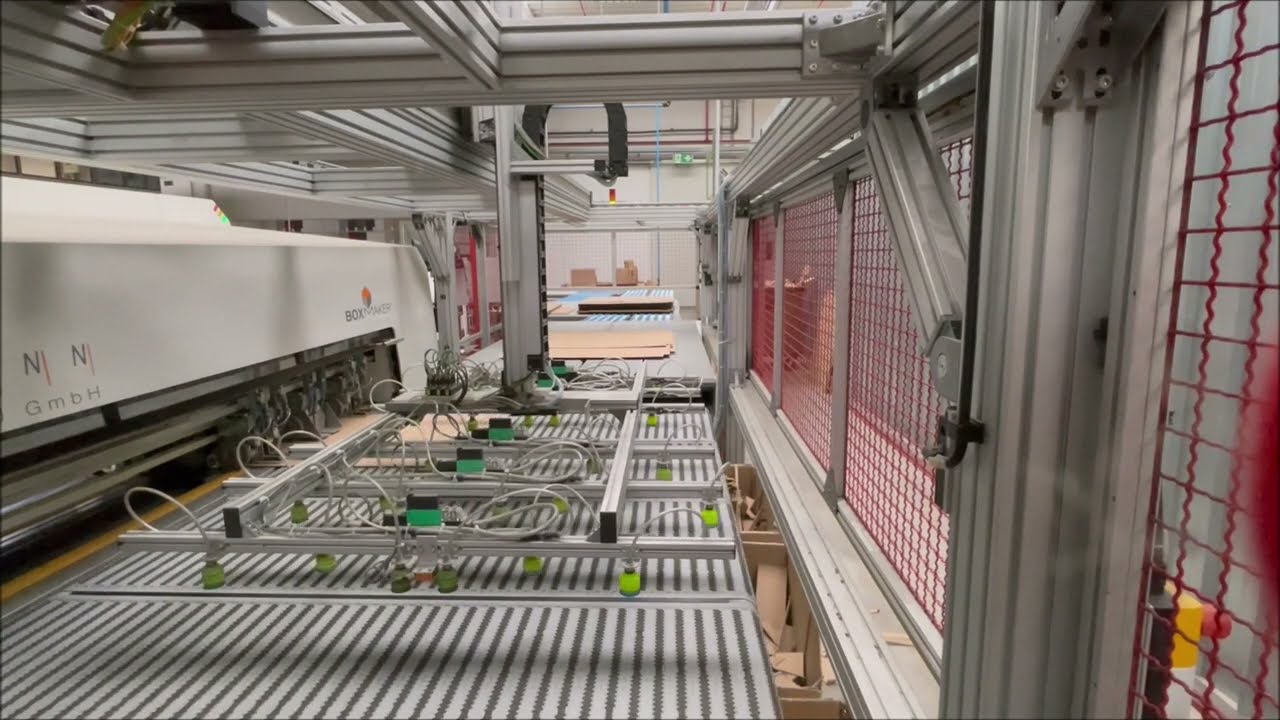 BOXMAKER® automation stacking - YouTube