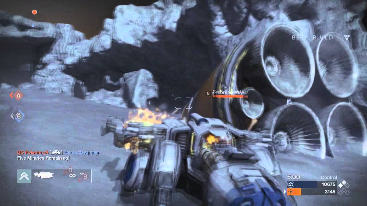 Destiny Beta Multiplayer Vehicle: Interceptor Gameplay - YouTube