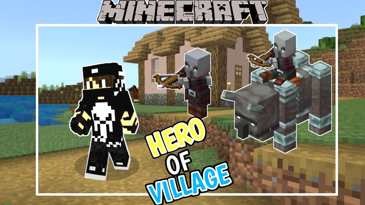 I Am Hero of The Village In Minecraft Survival Series // Hero of The ...