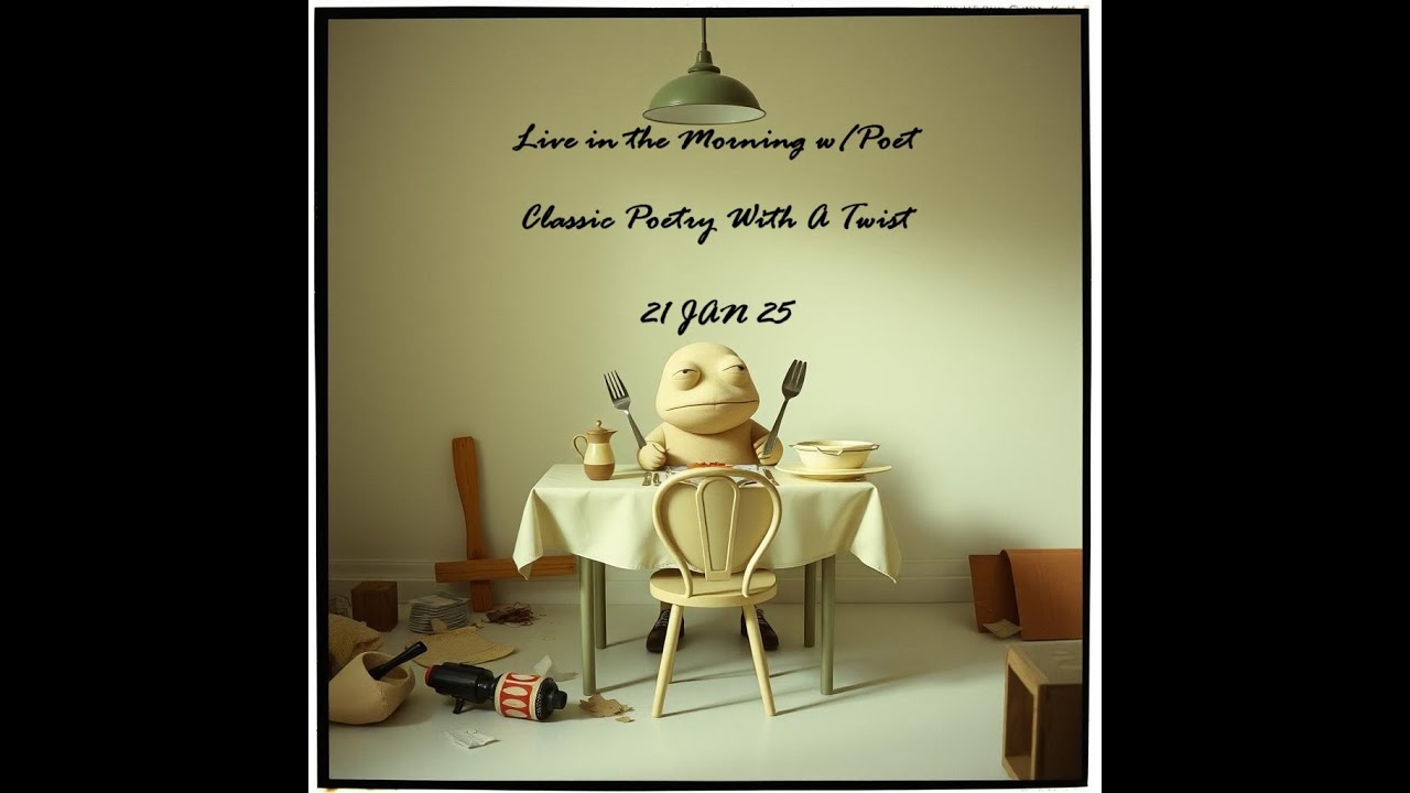 Live in the Morning w/Poet -- Classic Poetry With A Twist -- 21 JAN 25 ...