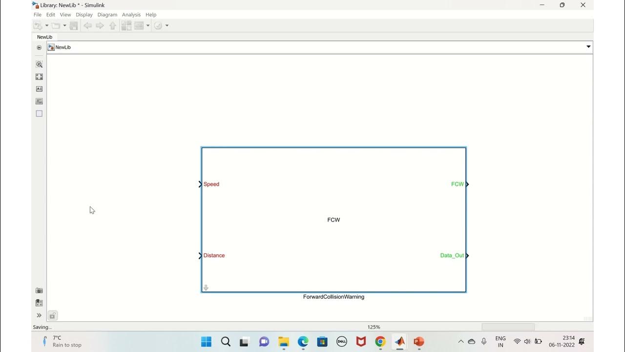 Simulink Part 9 Forward Collision Warning Initialization And Dialog Box Parameter Library Mask
