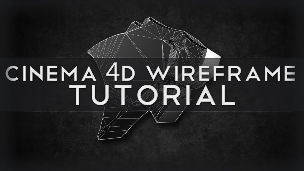 Tutorial - Cinema 4D Wireframe Effect - By CMG - YouTube