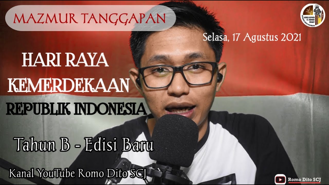 Belajar Mazmur - Mazmur Hari Raya Kemerdekaan Republik Indonesia Edisi Baru - 17 Agustus 2021 ...