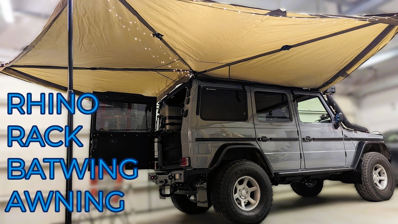 Rhino Rack 270 Batwing Awning - YouTube