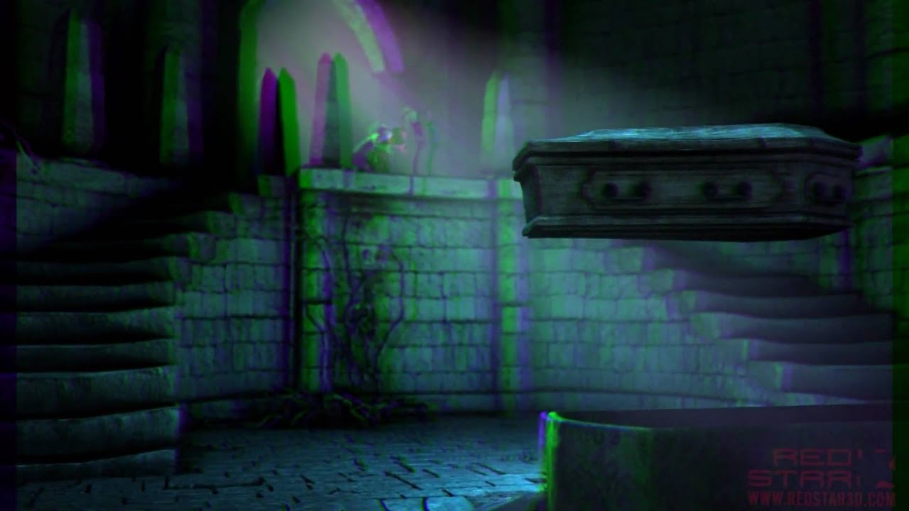 [Trailer] Dracula True 3D in Anaglyph 3D (Green-Magenta) - YouTube