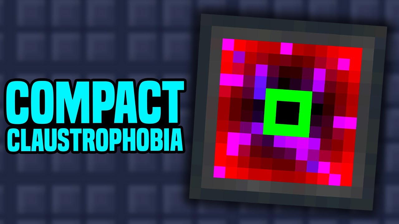 Minecraft Compact Claustrophobia | MAX SIZE COMPACT MACHINE! #21 ...