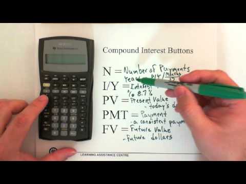 9. BA II Plus Calculator: Compound Interest: Theory - YouTube