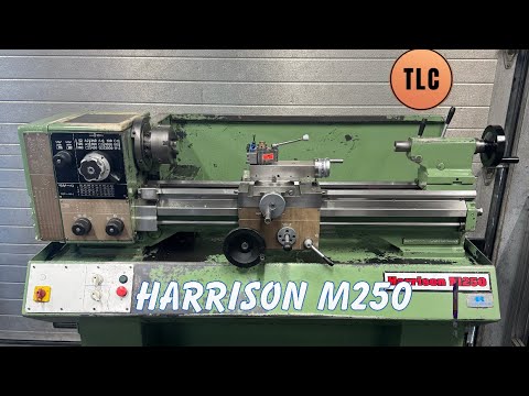 Harrison M250 E-Brake Lathe Svarv Tour Drehmaschine Drehbank - YouTube