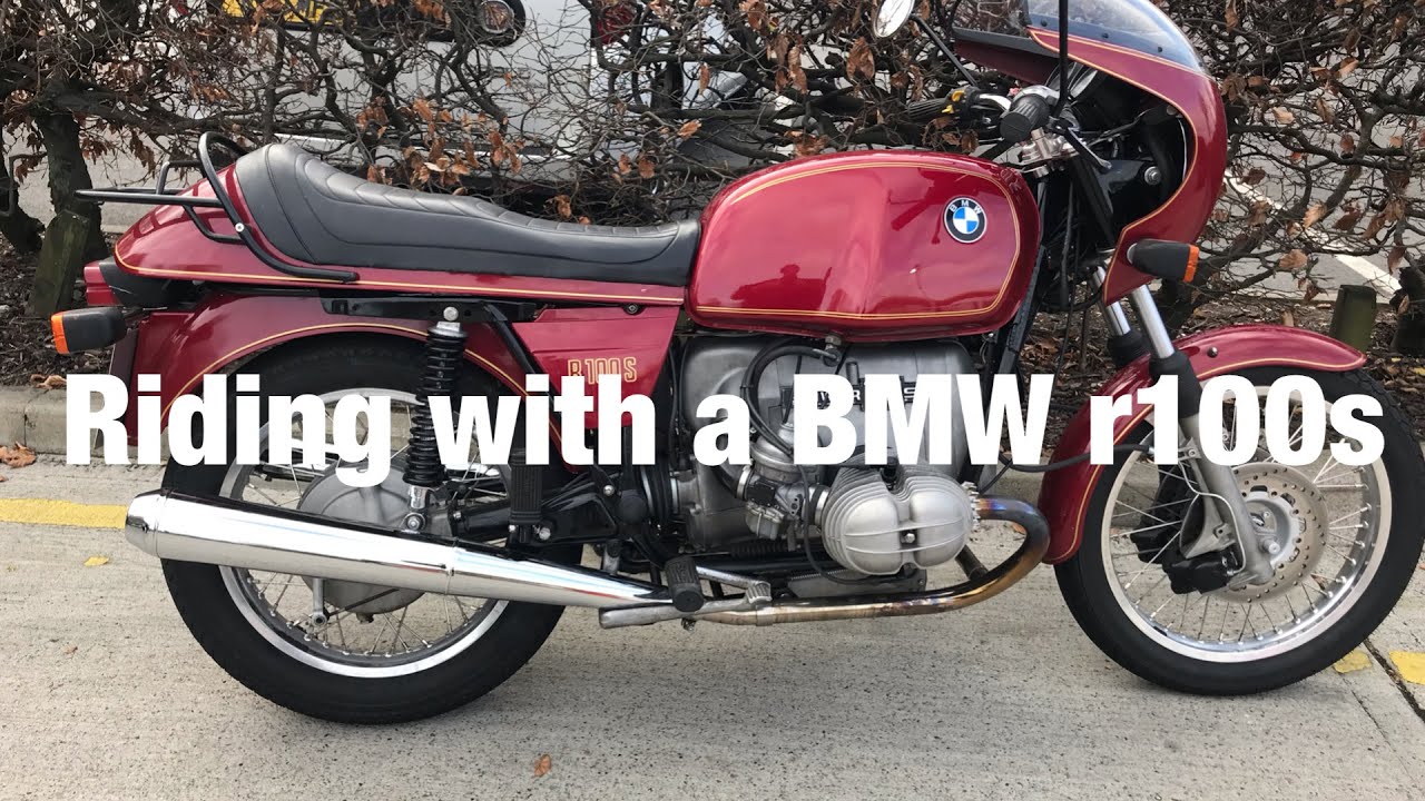 Riding with the BMW r100s - YouTube