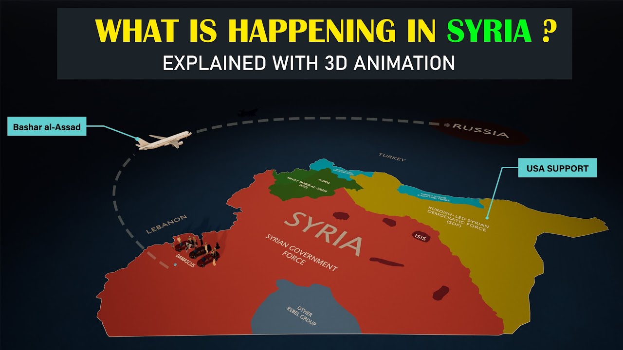 What is Happening in Syria now ? Explained with 3D Animation I 4K - YouTube