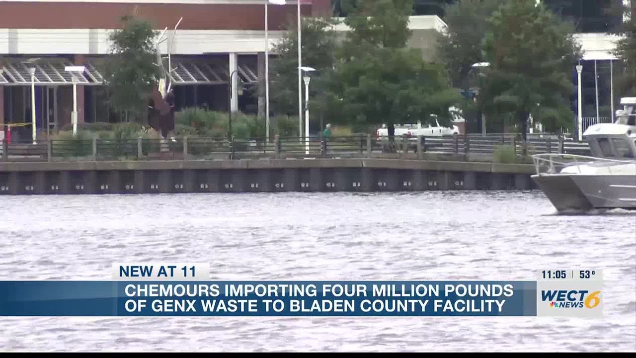 Chemours importing more than four million pounds of GenX waste to ...