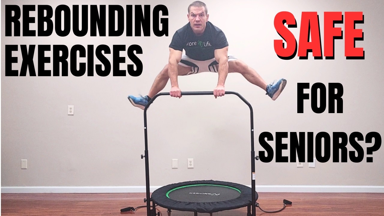 Mini-Trampoline Rebounding Exercises for Seniors: Are They Safe? - YouTube