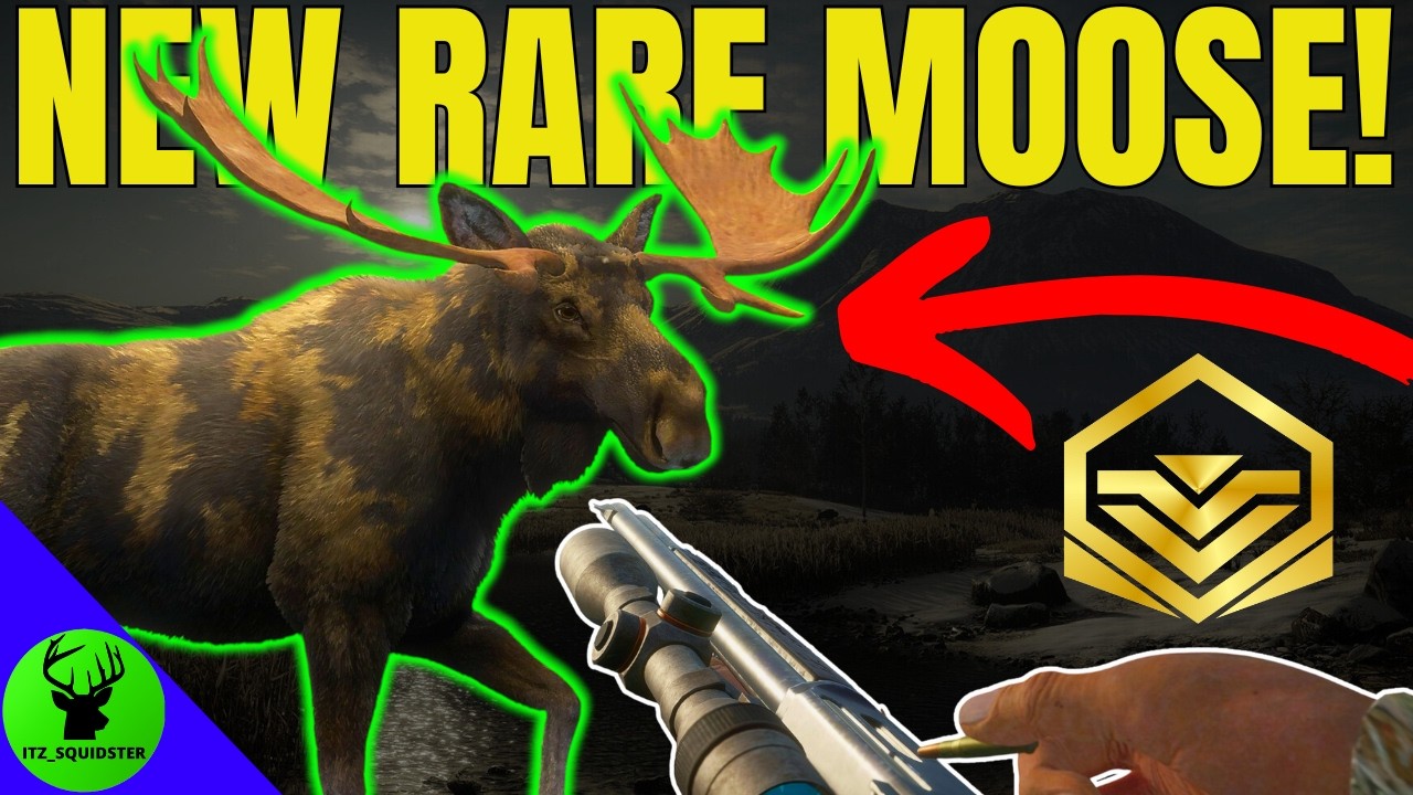 I Shot The NEW RARE Moose!! - Call of the Wild - YouTube