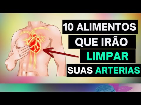 Como LIMPAR ou DESOBSTRUIR ARTÉRIAS e evitar a ATEROSCLEROSE (10 ALIMENTOS SIMPLES que vão AJUDAR)