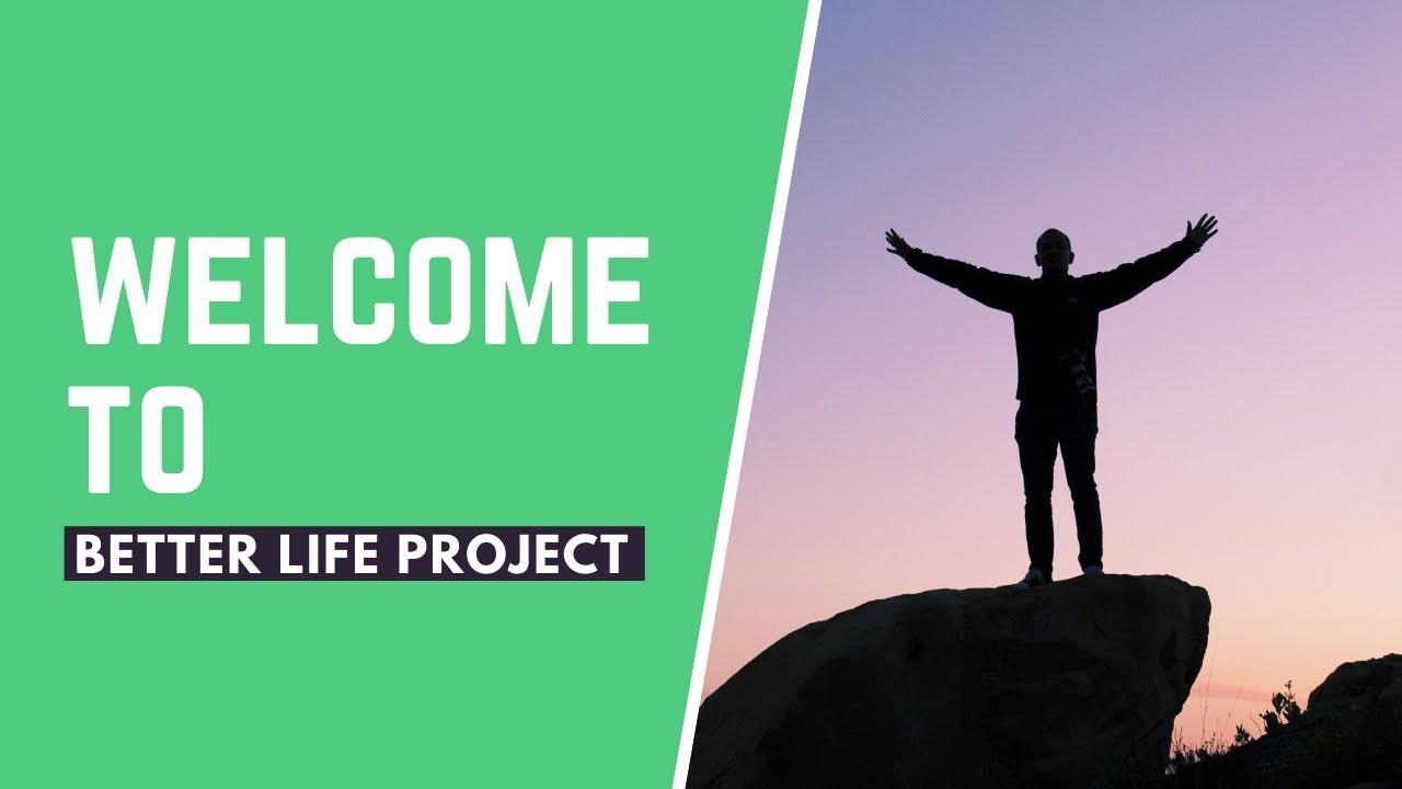 Intro To Better Life Project | eCommerce | Stock Market | Self ...