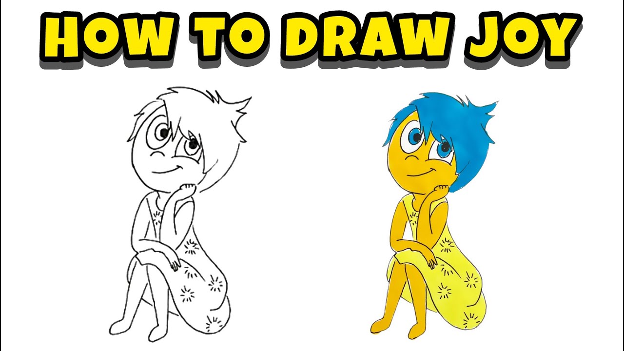 How to Draw Joy from Inside Out – Watch and Create First Emotion ...