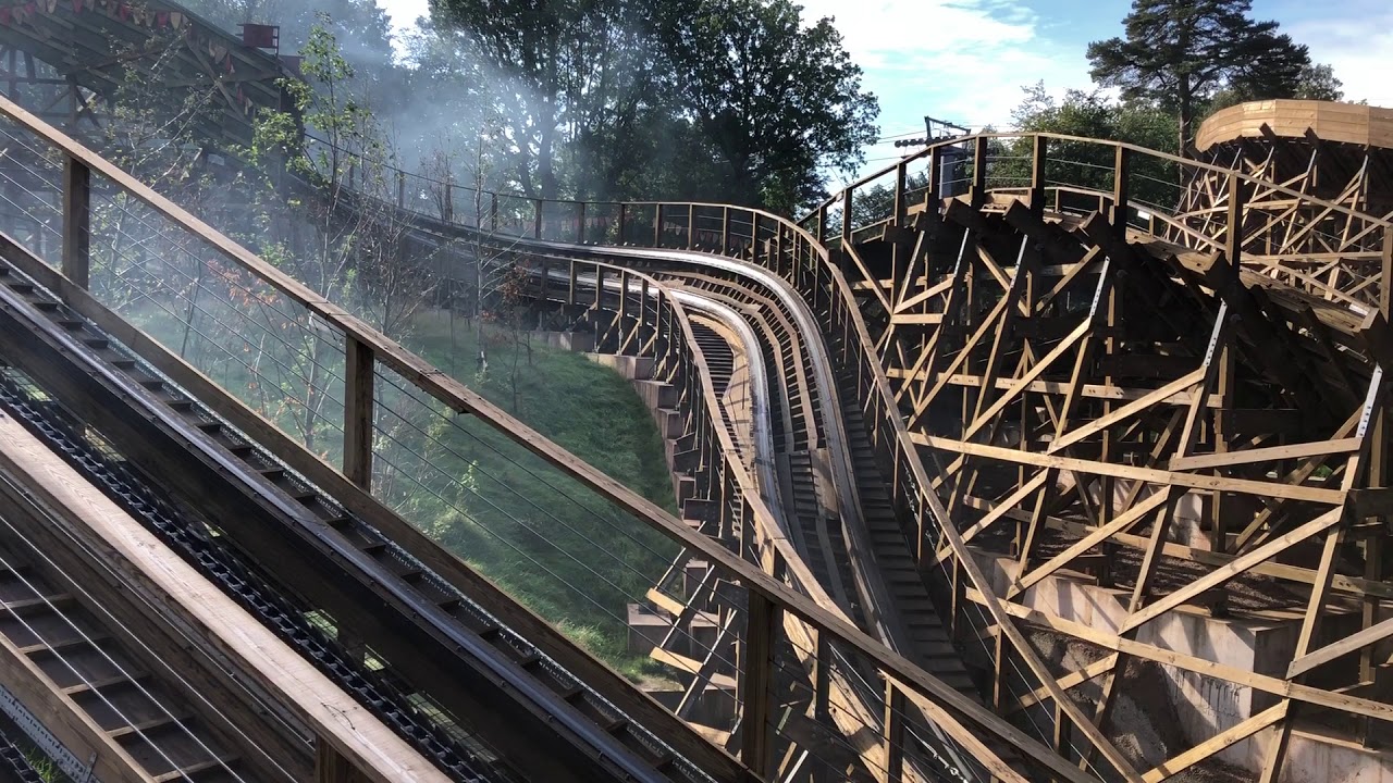 *WICKER MAN ROLLER COASTER ALTON TOWERS 2018. AMAZING RIDE* - YouTube