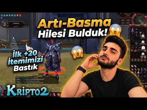 Kripto2 İlk +20 İtem l Artı Basma Hilesi bulduk!! Saatte 1200 Bar #metin2pvpserverler #pvp #kripto2