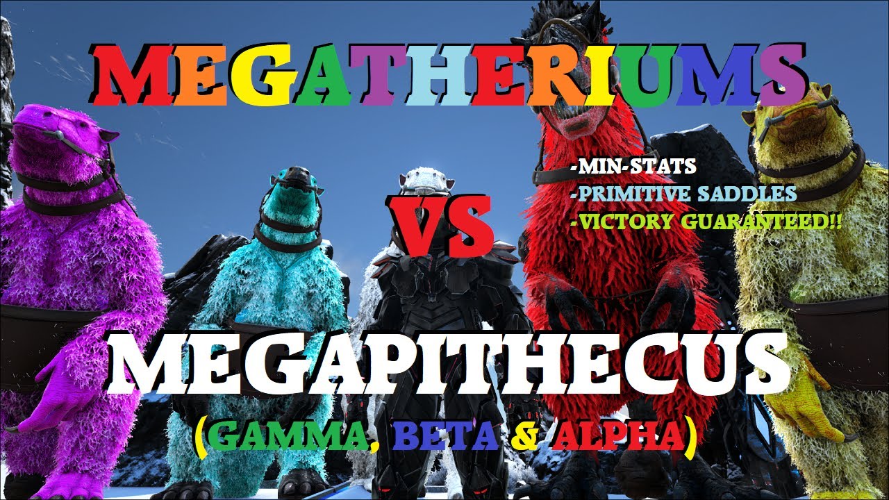 Megatherium VS Megapithecus (GAMMA, BETA & ALPHA) [The Island, Official ...