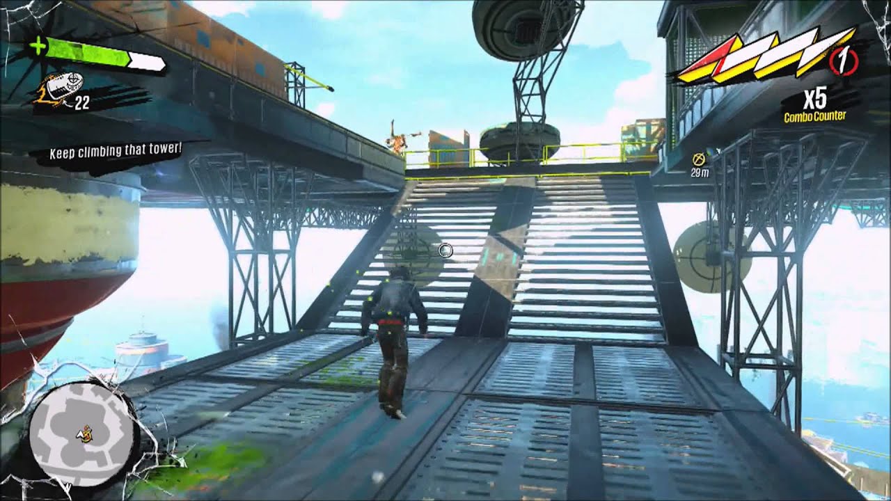 Sunset Overdrive - #5 - Troop Bushido and Death to Giant Fizzie! - YouTube