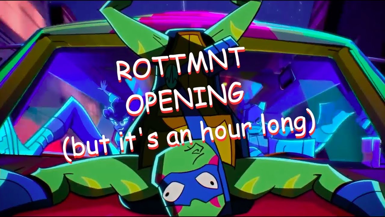 rise of the teenage mutant ninja turtles opening but it's one hour long ...