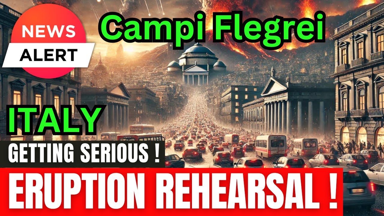 Officials in Italy will hold a Campi Flegrei Eruption Evacuation test ...