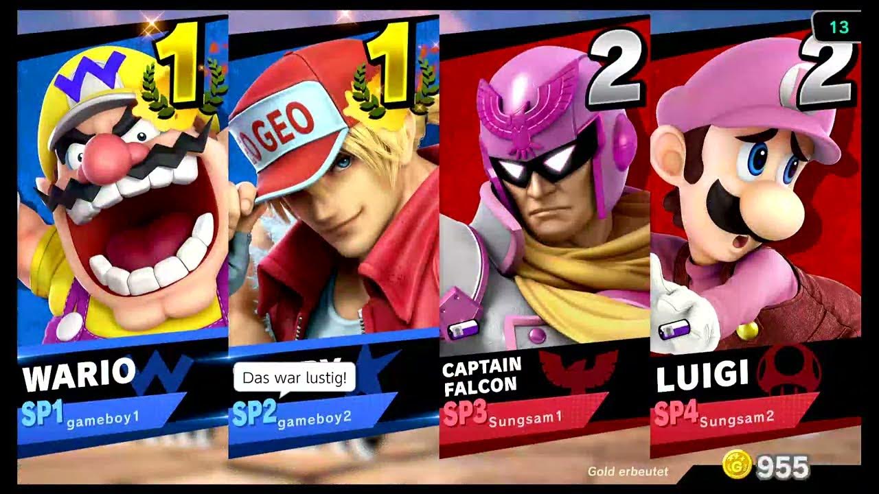 Super Smash Bros Ultimate - Wario & Terry - YouTube