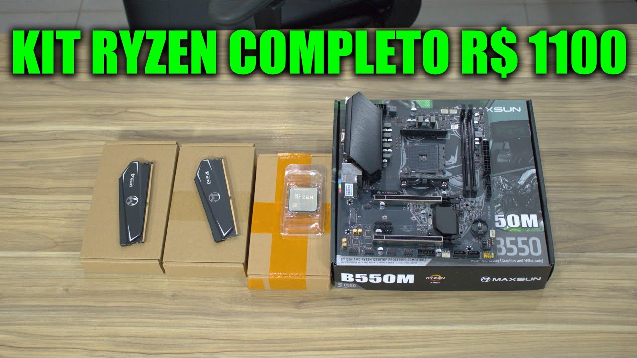 MEU PRIMEIRO E ÚLTIMO KIT RYZEN DO ALIEXPRESS, VEIO ÓTIMO MAS... - YouTube