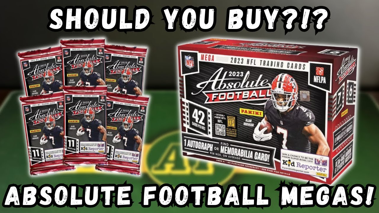 SHOULD YOU BUY?!? 2023 Panini Absolute Football Mega Box Review! - YouTube