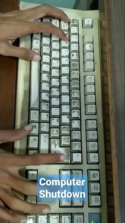 Computer Shutdown Shortcut Key, Pc shutdown shortcut key, How to shutdown pc using keyboard ...