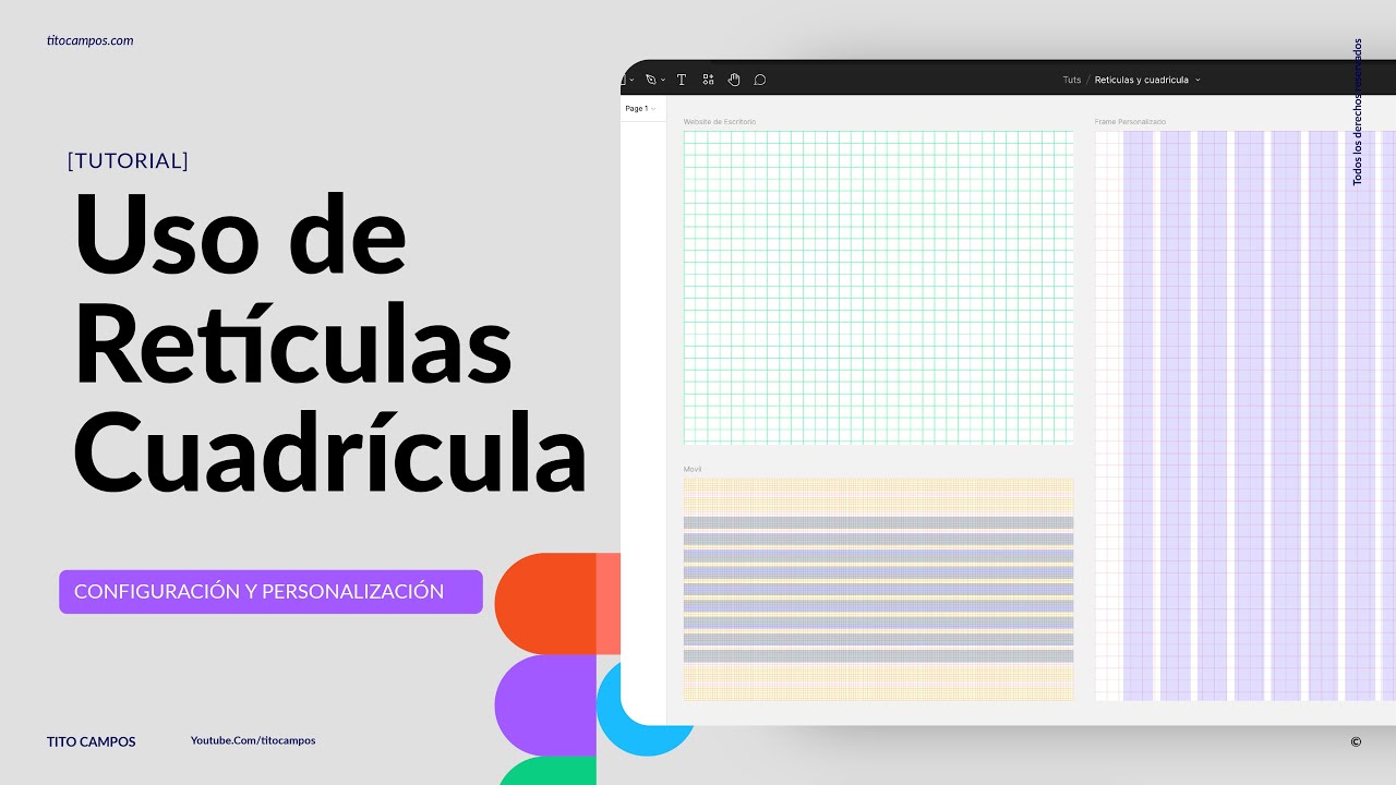 Uso de Cuadrícula y Retículas (Columnas y Filas) para diferentes ...