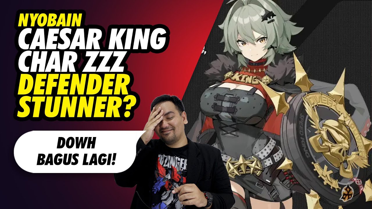 Nyobain Caesar King Karakter ZZZ Defender yang Stunner? - YouTube