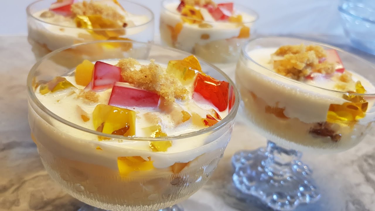EASY TRIFLE RECIPE: READY IN A FEW MINUTES ! - YouTube
