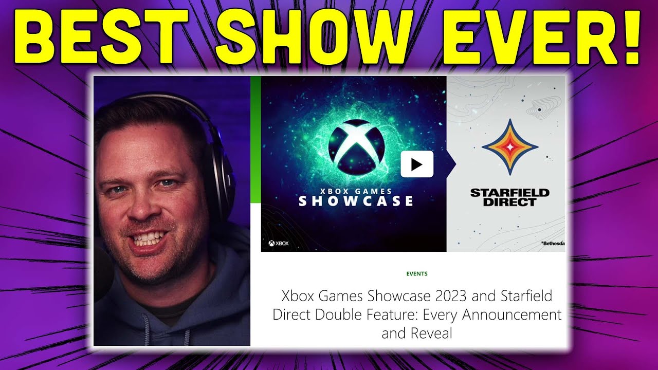 Xbox Games Showcase 2023: Xbox's Best Presentation Ever!! - YouTube