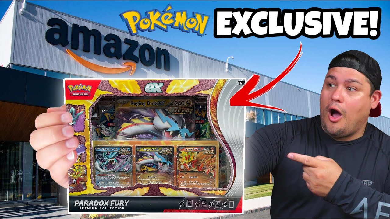I Opened an AMAZON Exclusive POKEMON Collection Box - YouTube