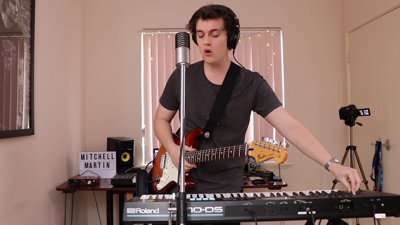 Let Me Down Slowly - Alec Benjamin (Loop Cover by Mitchell Martin ...