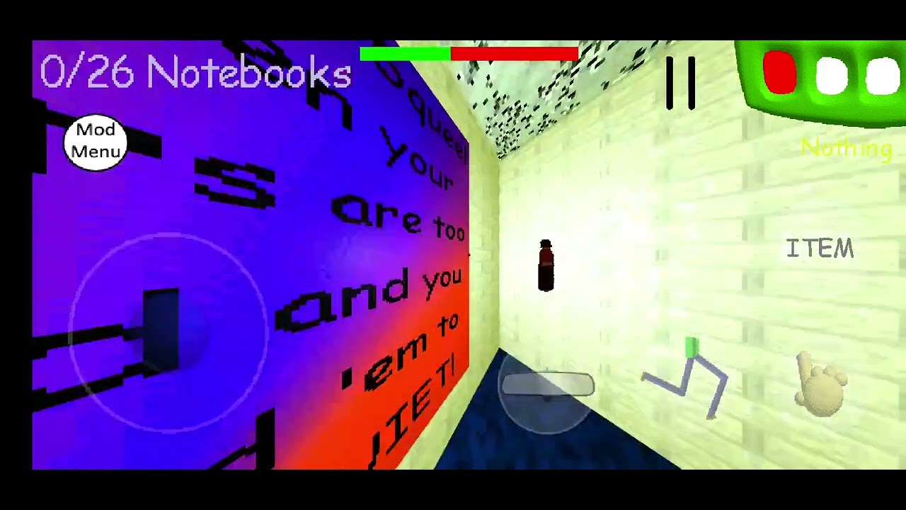 baldi,s basics jumpscare part 5 - YouTube